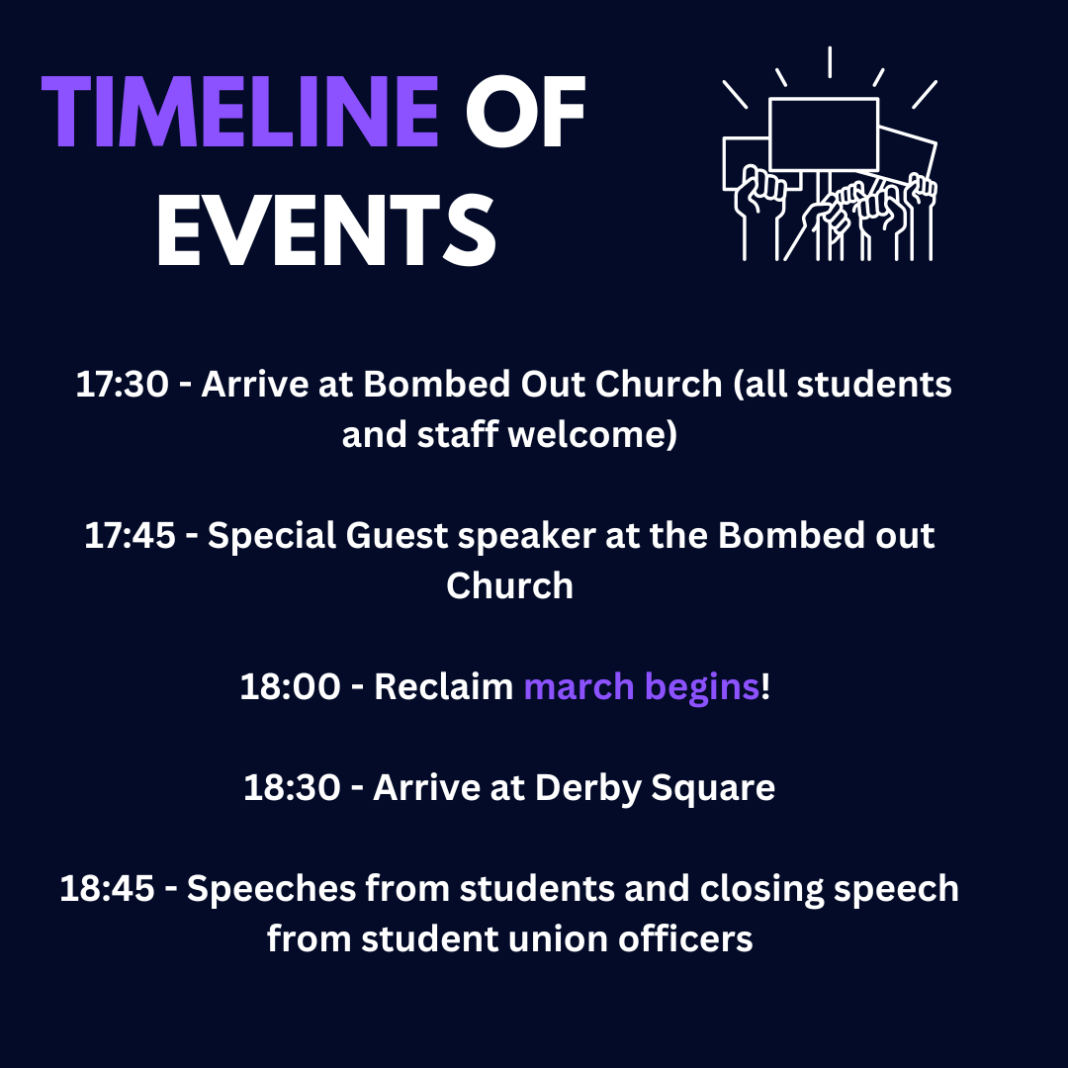 LJMU sport teams support Reclaim the Night march - Sports News